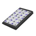 Geometry Geek Pyramid Pattern Trifold Wallet | Zazzle