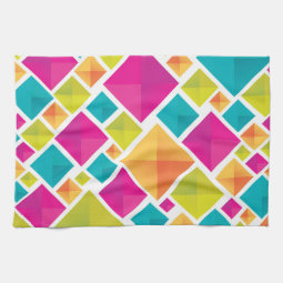 Geometry Kitchen Towel | Zazzle