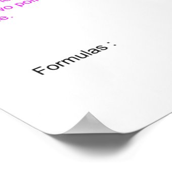 Geometry Math Poster: Properties of a Circle Poster | Zazzle