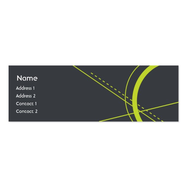 Geometry - Skinny Business Cards