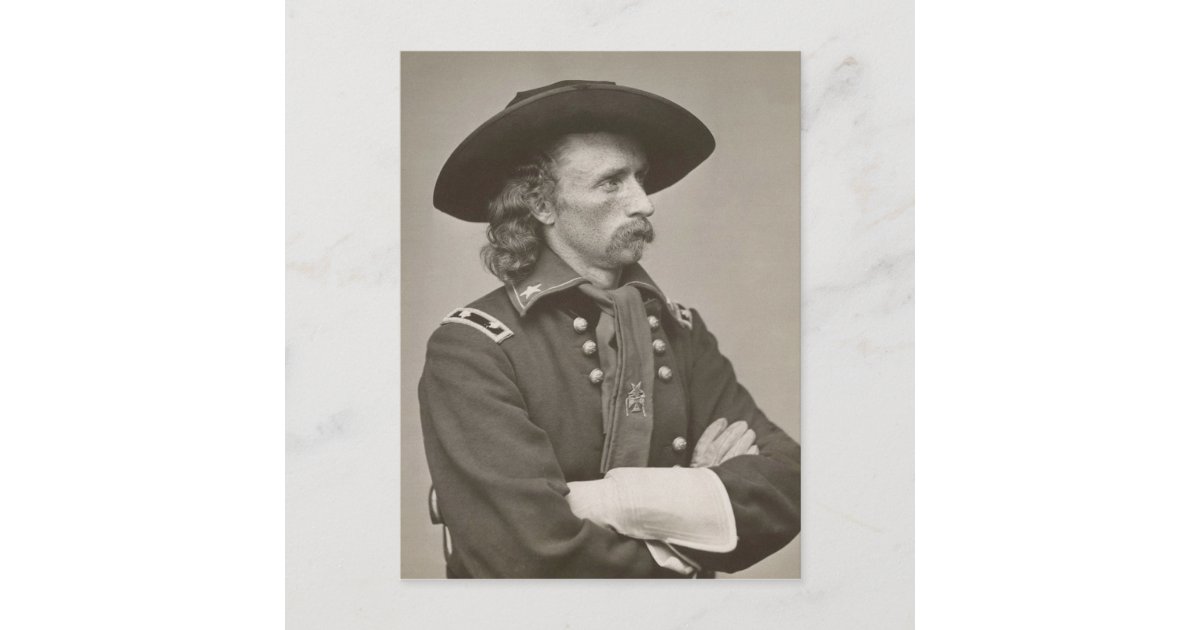 George Armstrong Custer Postcard | Zazzle