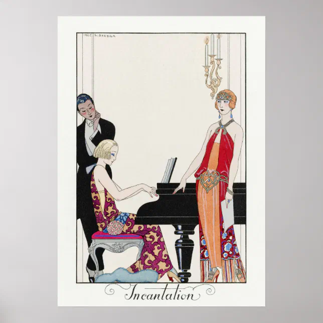 George Barbier Poster | Zazzle