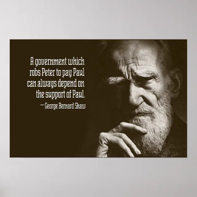 George Bernard Shaw Quote Poster | Zazzle