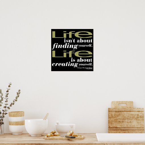 George Bernard Shaw Quote Poster | Zazzle