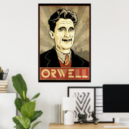 George Orwell Poster | Zazzle