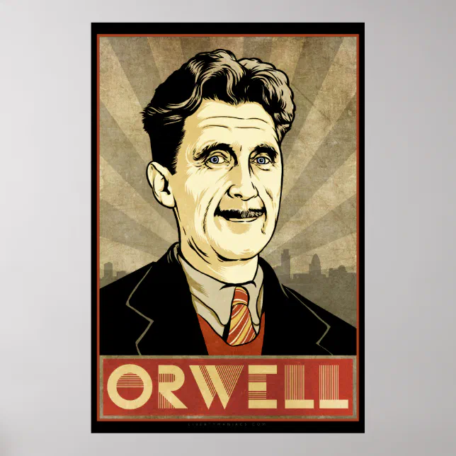 George Orwell Poster | Zazzle