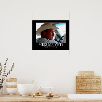George W. Bush Poster | Zazzle