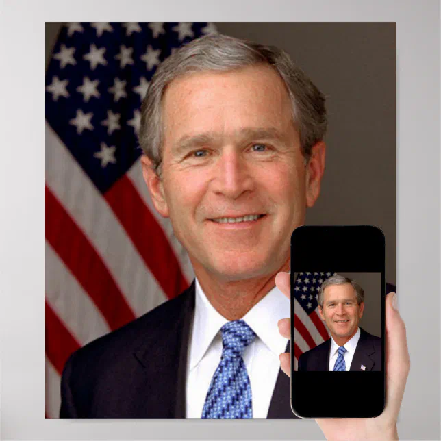 George W. Bush Poster | Zazzle