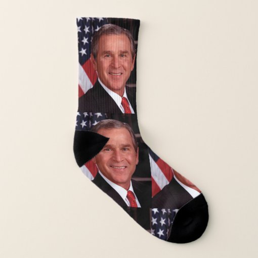 George W. Bush Socks | Zazzle