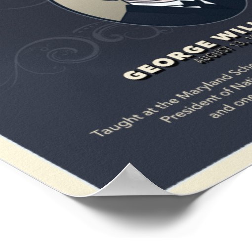 George W. Veditz quote. An ASL classroom poster. Poster | Zazzle