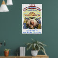 George Washington 1789 Election Poster (White) | Zazzle
