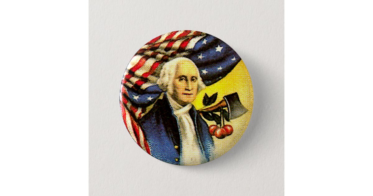 George Washington - Button | Zazzle