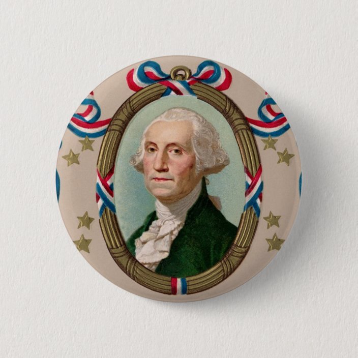 George Washington Button | Zazzle.com