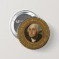George Washington Campaign Button | Zazzle
