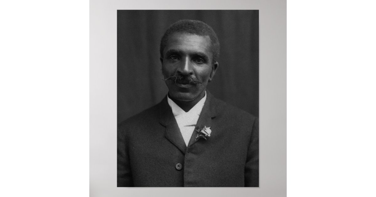 George Washington Carver Portrait Poster | Zazzle
