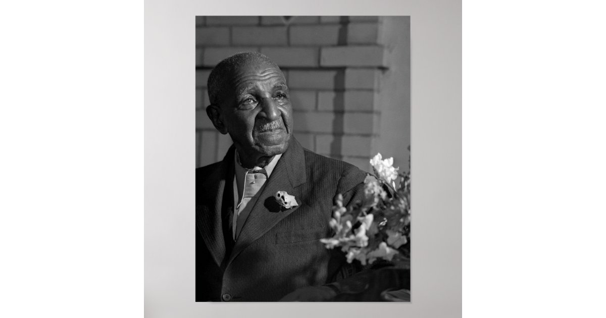 George Washington Carver Portrait Poster | Zazzle