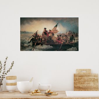 George Washington Crossing the Delaware Poster | Zazzle