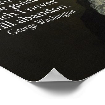 George Washington Quote on the Constitution Poster | Zazzle