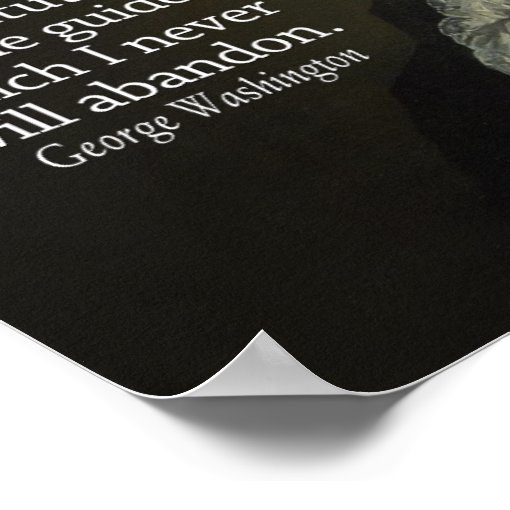 George Washington Quote on the Constitution Poster | Zazzle