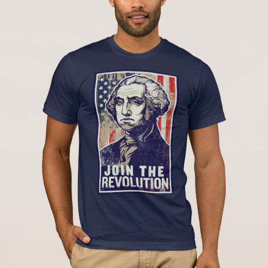 George Washington Revolution T-Shirt | Zazzle.com