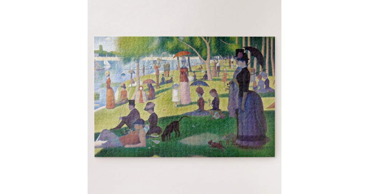 Georges Seurat - A Sunday on La Grande Jatte Jigsaw Puzzle | Zazzle