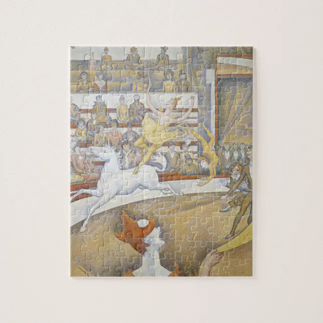 Georges Seurat - The Circus Jigsaw Puzzle | Zazzle