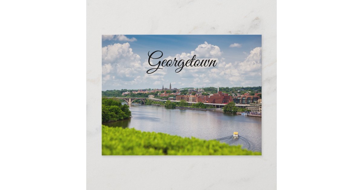 Georgetown Postcard | Zazzle