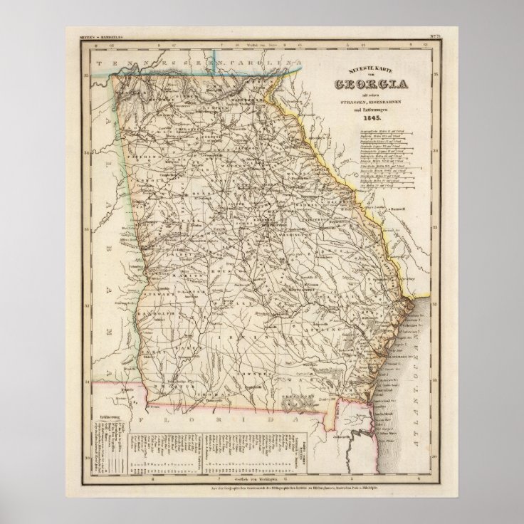 Georgia 14 poster | Zazzle