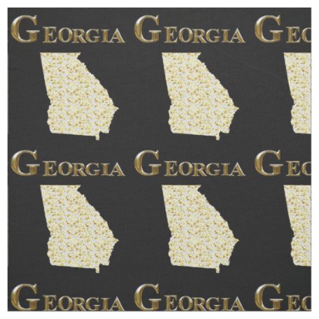 State of Georgia Tartan Fabric | Zazzle