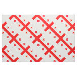 State of Georgia Tartan Fabric | Zazzle