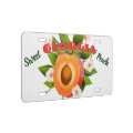 Georgia Peach License Plate | Zazzle