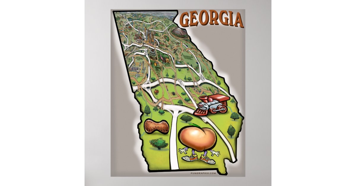 Georgia Poster | Zazzle
