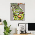Georgia Poster | Zazzle