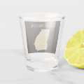 GEORGIA SHOT GLASS | Zazzle