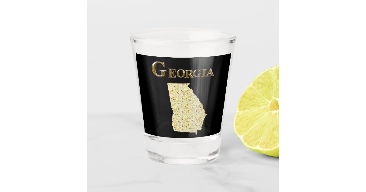 GEORGIA SHOT GLASS | Zazzle