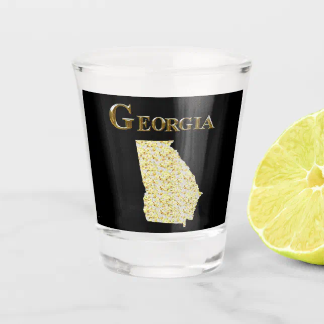 GEORGIA SHOT GLASS | Zazzle