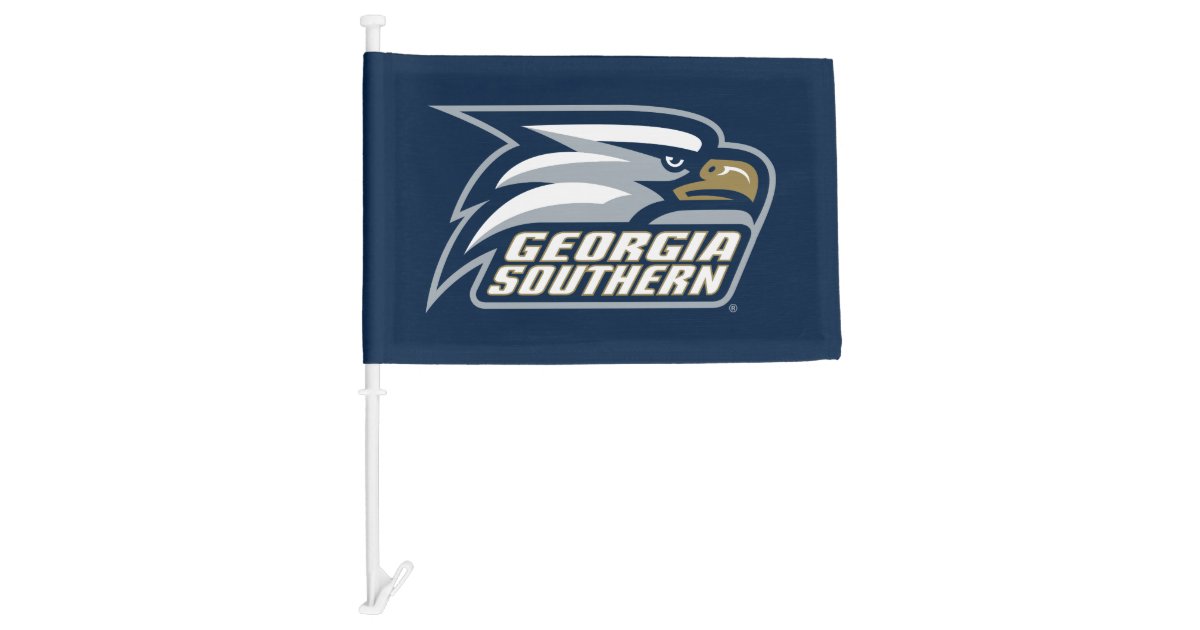 Georgia Southern Logo Car Flag | Zazzle