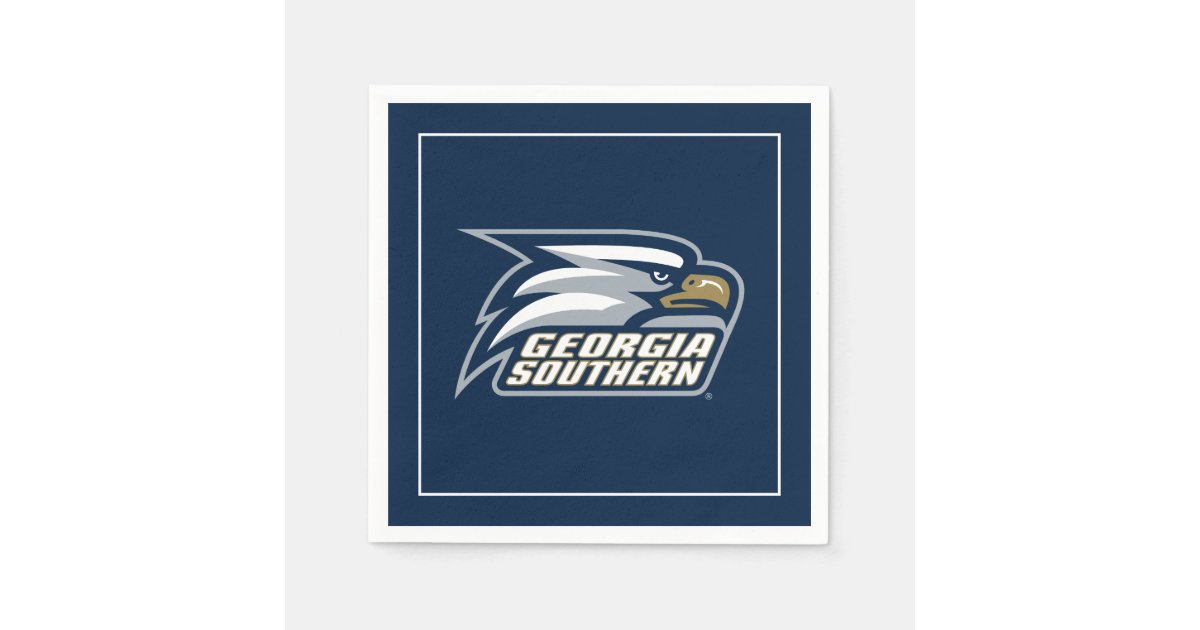 Georgia Southern Logo Napkins | Zazzle