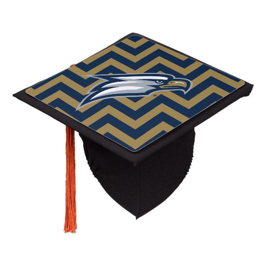 Georgia Southern University Chevron Pattern Graduation Cap Topper ...