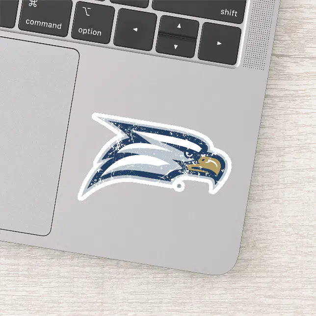 Georgia Southern University Distressed Sticker | Zazzle