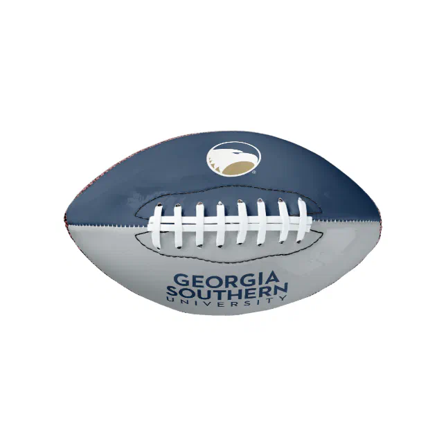 Georgia Southern University Logo & Text Football | Zazzle