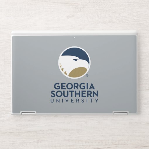 Georgia Southern University Logo & Text HP Laptop Skin | Zazzle