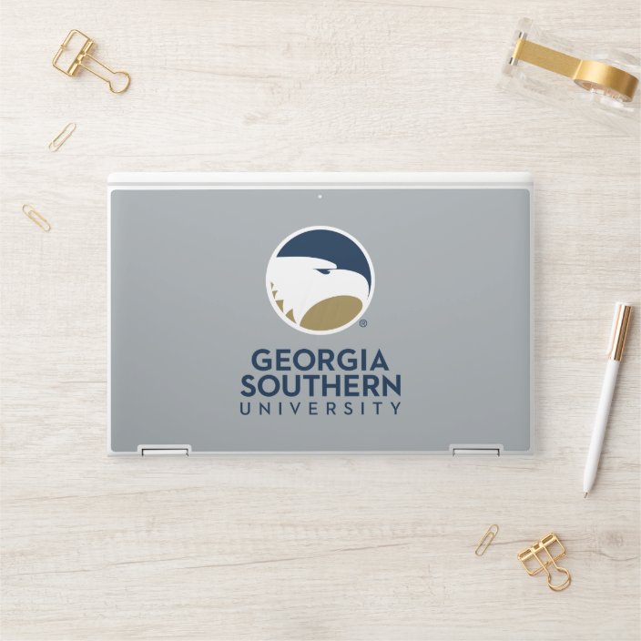 Georgia Southern University Logo & Text HP Laptop Skin | Zazzle.com