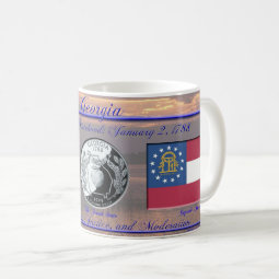 Georgia State Commemorative Coffee Mug | Zazzle