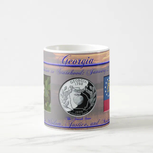 Georgia State Commemorative Coffee Mug | Zazzle