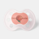 Sweet as a Peach Baby Pacifier | Zazzle.com
