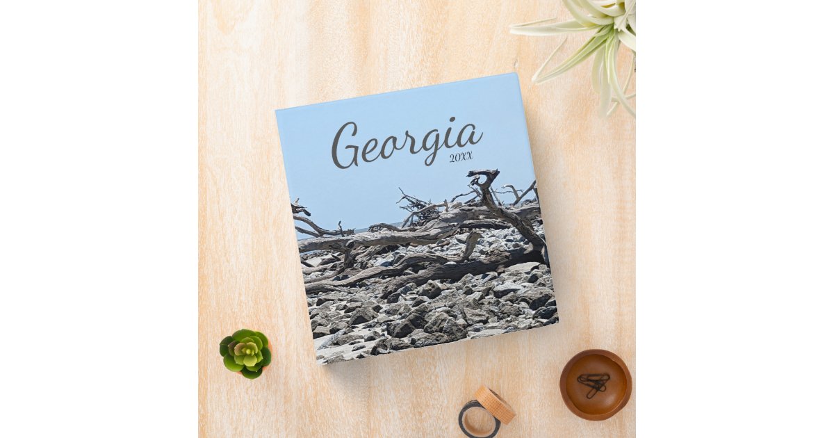 Georgia Vacation Photo Binder | Zazzle