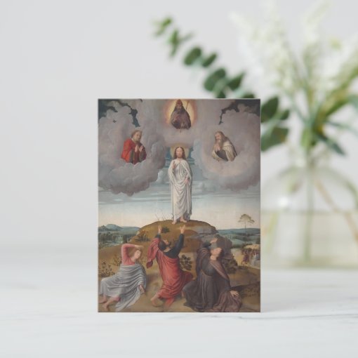 Gerard David- The Transfiguration of Christ Postcard | Zazzle
