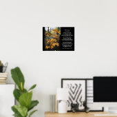 Gerard Manley Hopkins Spring and Fall Poem Poster | Zazzle