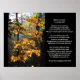 Gerard Manley Hopkins Spring and Fall Poem Poster | Zazzle